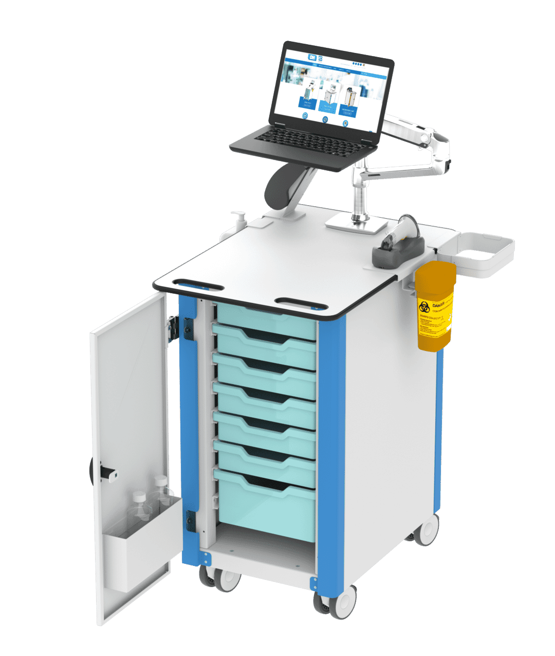 OmniCart Solo | Dalen Healthcare | Versatile Medical Cart