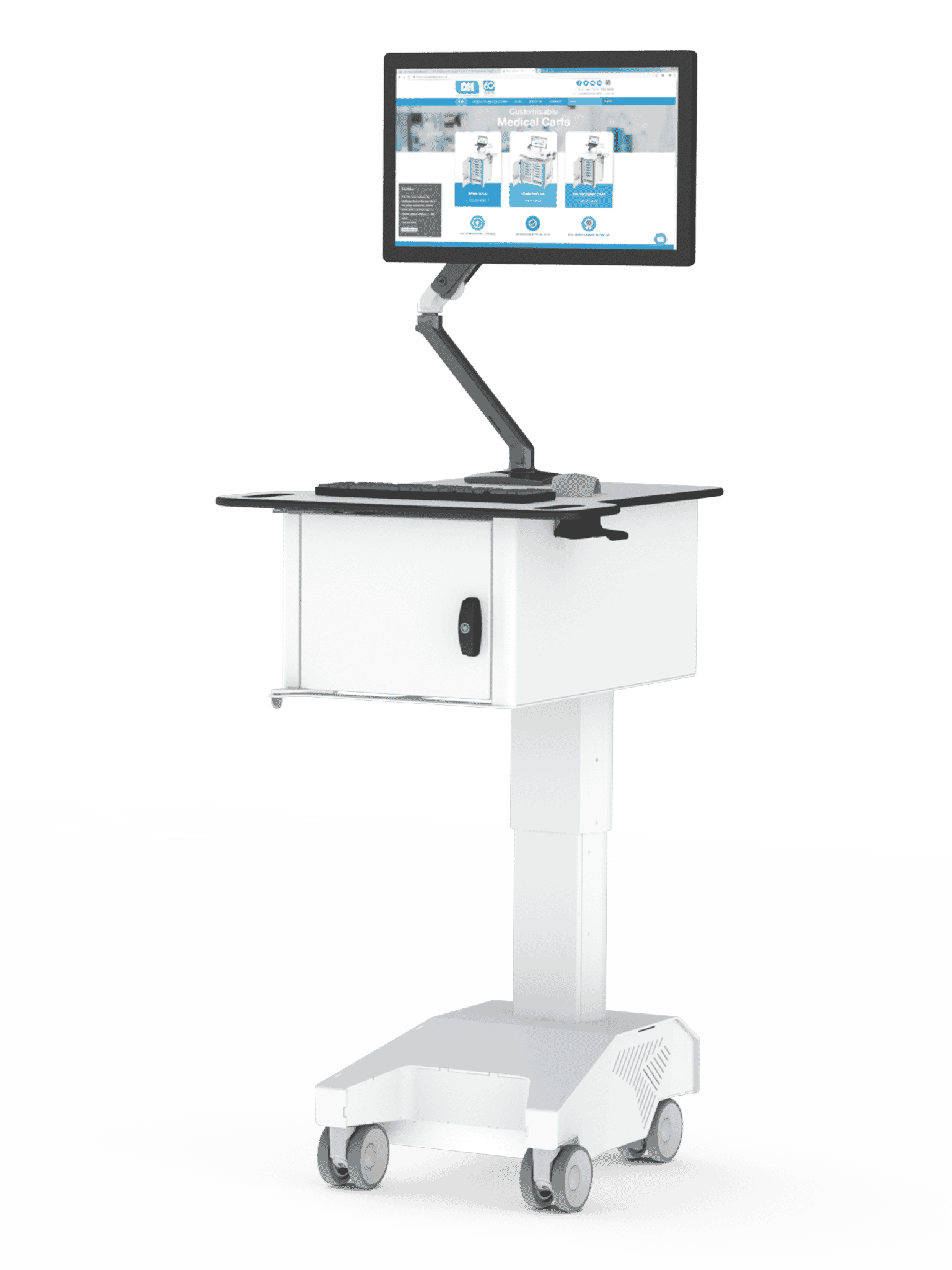 Dalen Healthcare - Medicab Lite - Height Adjustable Medical Cabinet