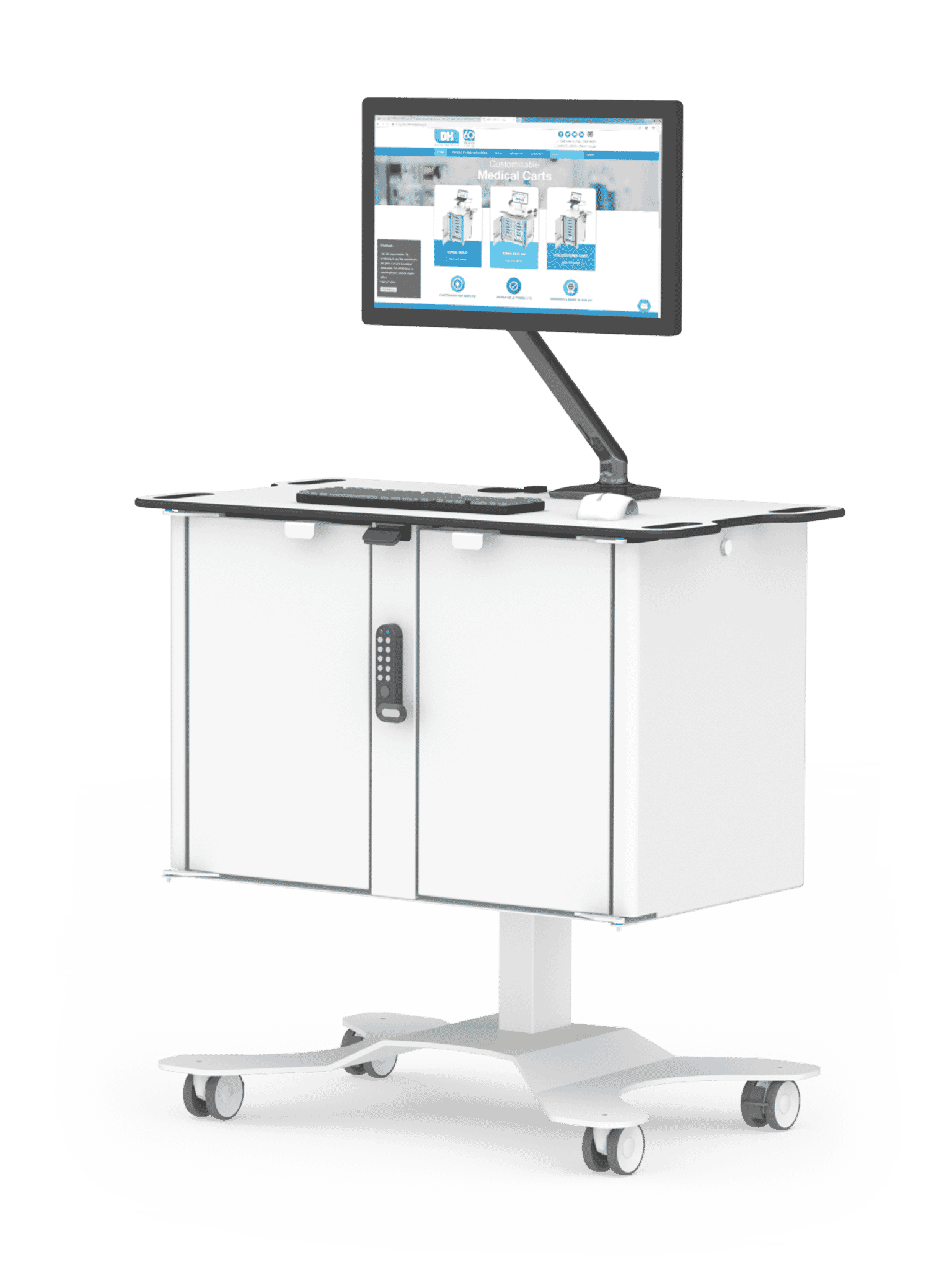 Medicab | Dalen Healthcare | Height Adjustable Medical Cabinet