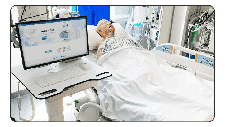 Mobile Medical Workstation Cart On Wheels Update | Dalen Healthcare